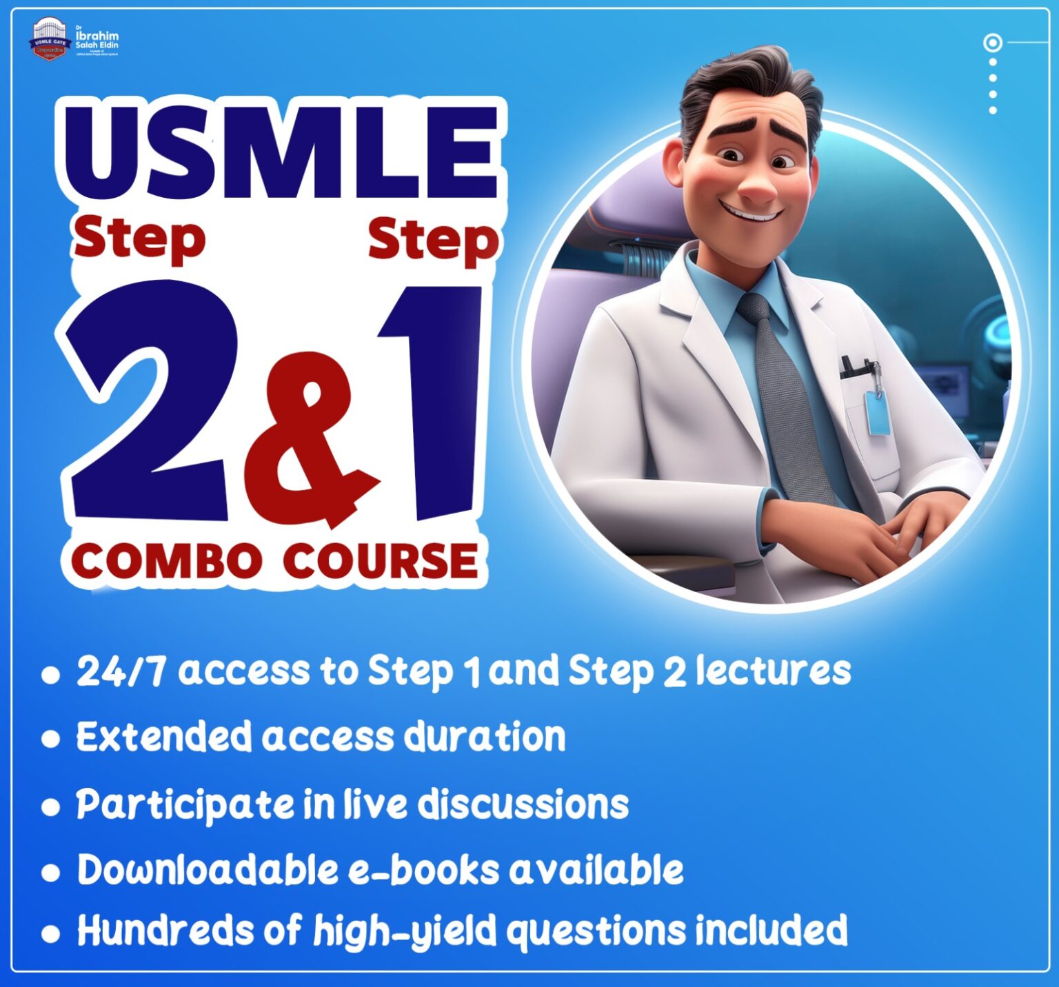 USMLE Gate – Most Recommended USMEL Prep Courses For Arabs